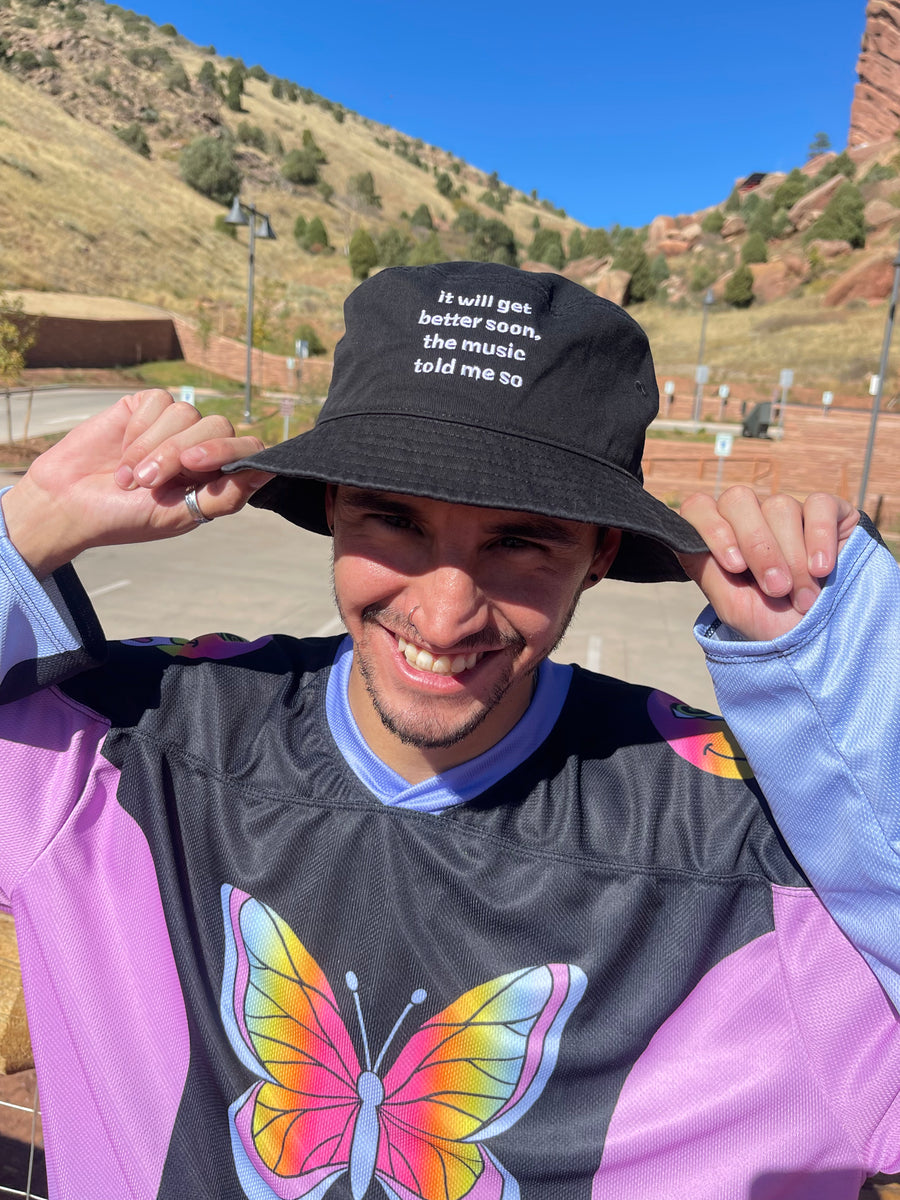 Future Frequencies Bucket Hat – Little Savage Shop
