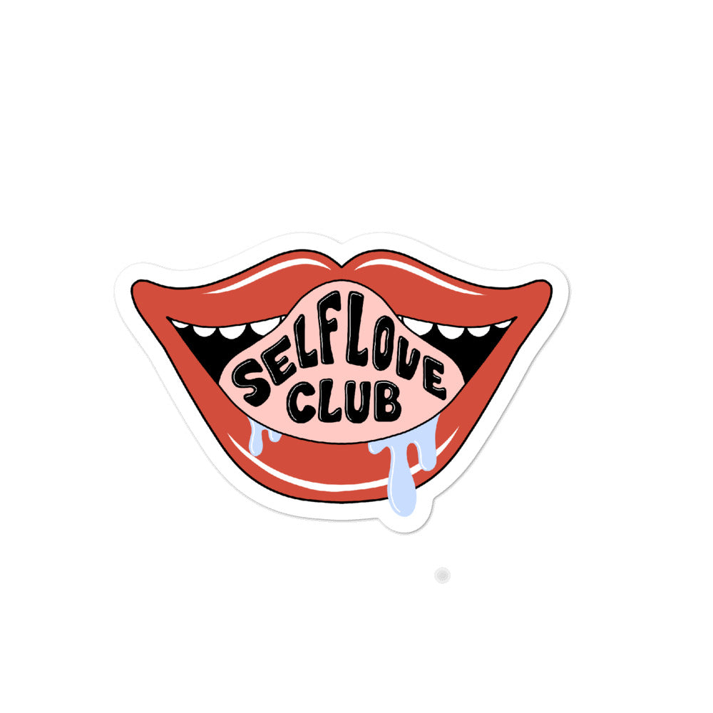 Self Love Club Sticker – Little Savage Shop